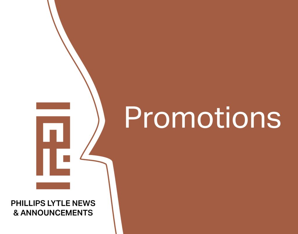 Seven Phillips Lytle Attorneys Named Senior Associates